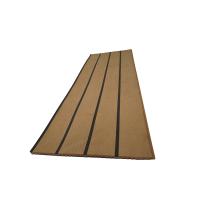 China Rubber Ship Decking Floor for Vessels 190mm x 5mm x 25000mm ASA PVC Foam Composite for sale