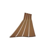 China Rubber Ship Decking Floor for Vessels 190mm x 5mm x 25000mm ASA PVC Foam Composite for sale
