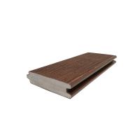 China PVC ASA Co-Extrusion Foam Decking 140mm x 25mm Fireproof Anti UV for Outdoor for sale