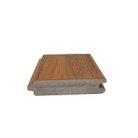 China PVC ASA Co-Extrusion Foam Decking 140mm x 25mm Fireproof Anti UV for Outdoor for sale