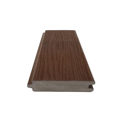 China Seamless Hollow Decking PVC-ASA Co-extrusion Technology for Easy Decking Installation for sale