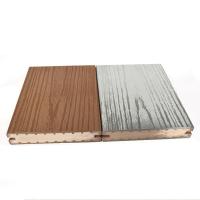 China Upgrade Your Outdoor Spaces with Solid Decking Above 18mm Thickness and Wood Grains for sale