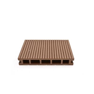 China PVC ASA Co-Extrusion Foam Decking 140mm x 25mm Anti-Crack Outdoor WPC Flooring for sale