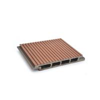 China PVC ASA Co-Extrusion Foam Decking 140mm x 25mm Anti-Crack Outdoor WPC Flooring for sale