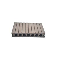 China PVC ASA Co-Extrusion Foam Decking 140mm x 25mm Anti-Crack Fireproof WPC Decking for sale