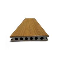 China PVC ASA Co-Extrusion Foam Decking 140mm x 25mm Anti-Crack Fireproof WPC Decking for sale