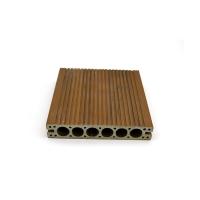 China Strong Patios ASA Surface Hollow Removable Decking for Wood Grain Look and Performance for sale