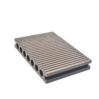 China Co-extrusion Modern Homes with Luxury Round Hole Decking CE/ISO Certified for sale