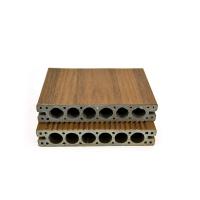 China Co-extrusion Modern Homes with Luxury Round Hole Decking CE/ISO Certified for sale