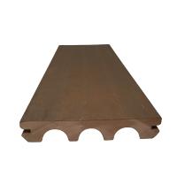 China Environmentally Friendly Sustainable Arch PVC Solid Decking 20 Year Warranty for Green Building for sale