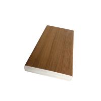 China Slotted PVC Decking 150mm x 25mm for Water Drainage in Swimming Pool and Garden Spaces for sale