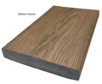 China PVC ASA Coextrusion Terrace Decking 140mm x 25mm Durable Outdoor Flooring by LIKEWOOD for sale