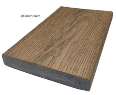 China PVC ASA Coextrusion Terrace Decking 140mm x 25mm Durable Outdoor Flooring by LIKEWOOD for sale
