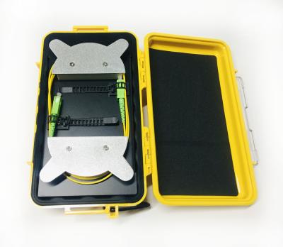 China 1000m Length OTDR Launch Cable Box with Operating Temperature -40°C to +80°C and Back Reflection < -55 DB for Precision Fiber Optic Testing for sale