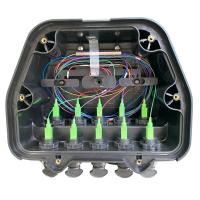 China Pole Mount FTTA 8 Ports Mini SC Fiber Optical Termination CTO NAP Box for sale