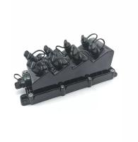 China 8 Port FTTA NAP Terminal Box Waterproof Mini SC H Connector Fiber Optic Hub for sale