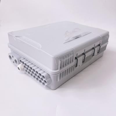 China 48 Cores 32 Port FTTH Fiber Optic Terminal Box with 340*260*110mm Dimensions for Outdoor Distribution for sale