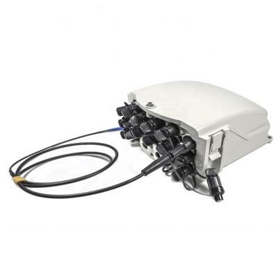 China 16 Cores Fiber Optic Terminal Box Wall Mountable For FTTH FTTA for sale