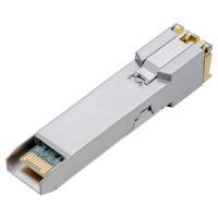 China 30m 100m RJ45 1000M 1.25G SFP Optic Transceiver GE Base-T Optical Fiber SFP Module for sale