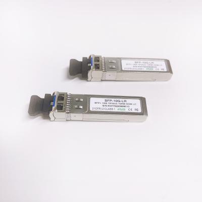 China SFP-10G-LR 10GBASE-LR SFP+ Optical Fiber Transceiver 1310nm 10km for sale