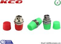 China D Type FC Fiber Optic Adapter 100% Test Low Insertion Loss OEM for sale