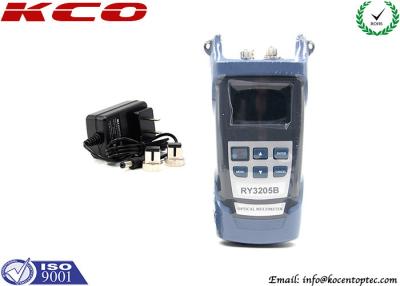 China FTTx Fiber Optic Tools Handheld Fiber Optical Power Meter , Laser Source Power Meter for sale