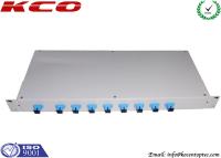 China 1:8 Fiber Optic Cable Splitter PON Rack Mount Patch Panel 1 to 8 Port SC APC UPC FC UPC for sale