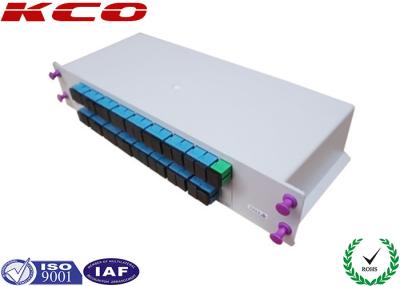 China SC Adapter Fiber Optic Splitter 1X32 , Fiber Optical Splitter 1:32 GPON for sale