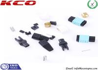 China 12 24 MPO Optical Connector / MPO Fiber Optic Connector Single Mode Types for sale
