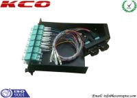 China 24F MPO MTP Cassette Modular OM3 LC Duplex Adapter For 96 Cores High Density Patch Panel for sale