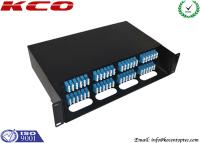 China Light Weight 1U 192 Cores MPO MTP Patch Panel for High-density Fiber Optic Rack Mount Cab for sale