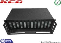 China 288fibers Light Weight High Density MPO MTP Optical Patch Panel With 3U 19 Inch Rack Mount for sale