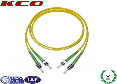 China ST APC Single Mode Fiber Optic Patch Cord Duplex Simplex Fiber to The Home for sale