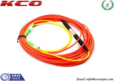 China FC/APC to FC/APC Single Mode Fiber Patch Cable Simplex / Mode Conditioning Fiber Optic Patch Cord for sale