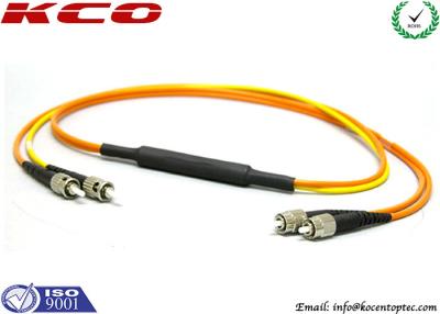 China Mode conditioning ST to FC Duplex Fiber Optic Patch Cord MM Transform into SM Patch Cable for sale
