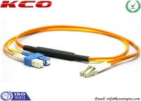China Mode Condition Fiber Optic Patch Cord SC To LC Fiber Patch Cables MM SM for sale