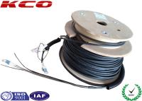 China FTTA Telecom Station CPRI DLC Armored Protection Breakout Fiber Optic Patch Cord for sale