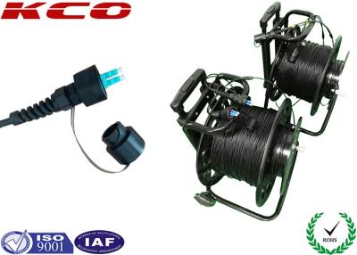 China CPRI Outdoor FTTA Waterproof IP67 ODVA LC Duplex Fiber Optic Patch Cord for sale