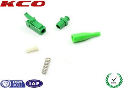 China Patch Cord Optical Fiber Cable Connector Type LC / APC SM Housing Set for sale