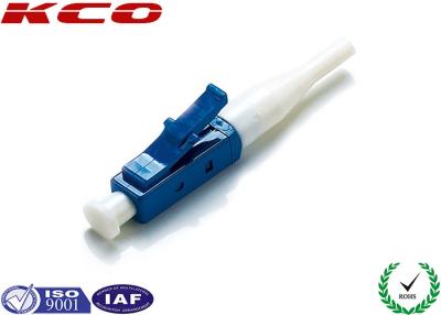China LC/UPC Fiber Connector Housing Single Mode Simplex For 2.0 3.0 Fiber Patch Cables for sale