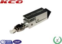 China Square FC Bare Fiber Adapter SXSM 123um - 127um Ferrule Diameter for sale