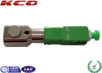 China SC Bare Fiber Adapter APC Stabilize 250um 900um Diameter Single Mode for sale