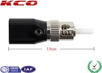 China Optical ST Fiber Adapter Bare Fiber Adaptor Testing Insert Loss Fiber Pigtails for sale