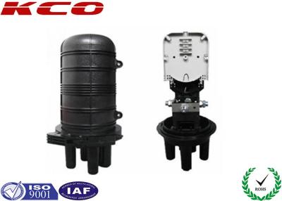 China Vertical Dome Type 12fo 24fo 48fo Mini Size Fiber Optic Joint Closure Box ABS Material For Duct Under-ground for sale