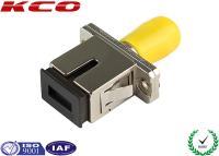 China High Reliability Hybrid Fiber Optic Adapter SC/UPC - ST/UPC , Fiber ST To SC Adapter for sale