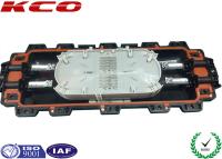 China Waterproof Plastic Fiber Optic Splice Closure Inline Type PC 192 Cores for sale