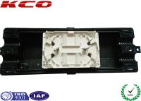 China 24 Cores Horizontal Type Fiber Optic Splice Closure Fiber Optic Splice Case For FTTH for sale