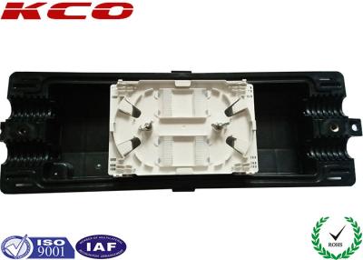 China 24 Cores Horizontal Type Fiber Optic Splice Closure Fiber Optic Splice Case For FTTH for sale