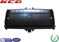 China Horizontal Type Fiber Optic Splice Closure 6 Cable Ports 3 Inputs 3 Outputs for sale