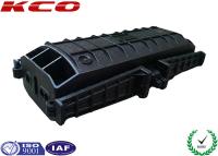China PC 3 in 3 out Fiber Optic Splice Closure Junction Box 390 x 210 x 120 mm for sale